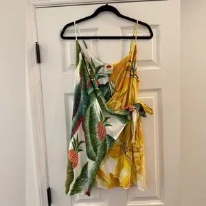 FARM Rio | Dresses | Farm Rio Womens Small Azalea Forest Mini Dress ...